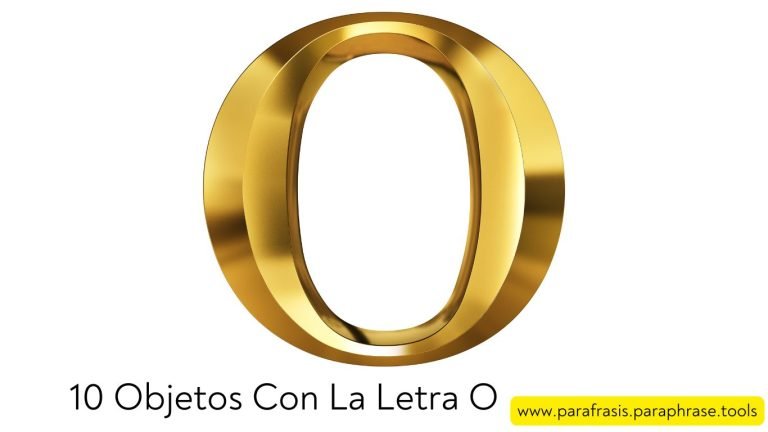 10 Objetos Con La Letra O Que Usas Todos Los Días