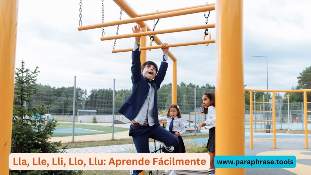 Actividades con Lla, Lle, Lli, Llo, Llu: Aprende Fácilmente - Paráfrasis