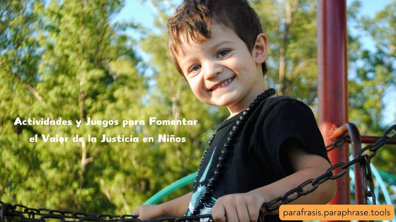 Actividades y Juegos para Fomentar el Valor de la Justicia en Niños ...