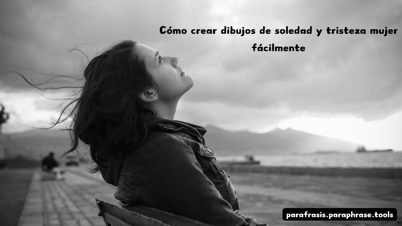 Cómo crear dibujos de soledad y tristeza mujer fácilmente
